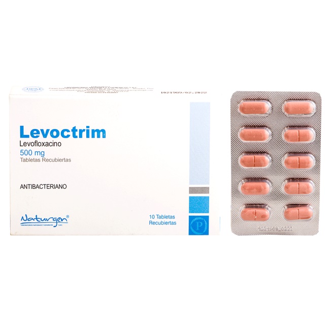 Levoctrim 500mg Tabletas Recubiertas - Mifarma