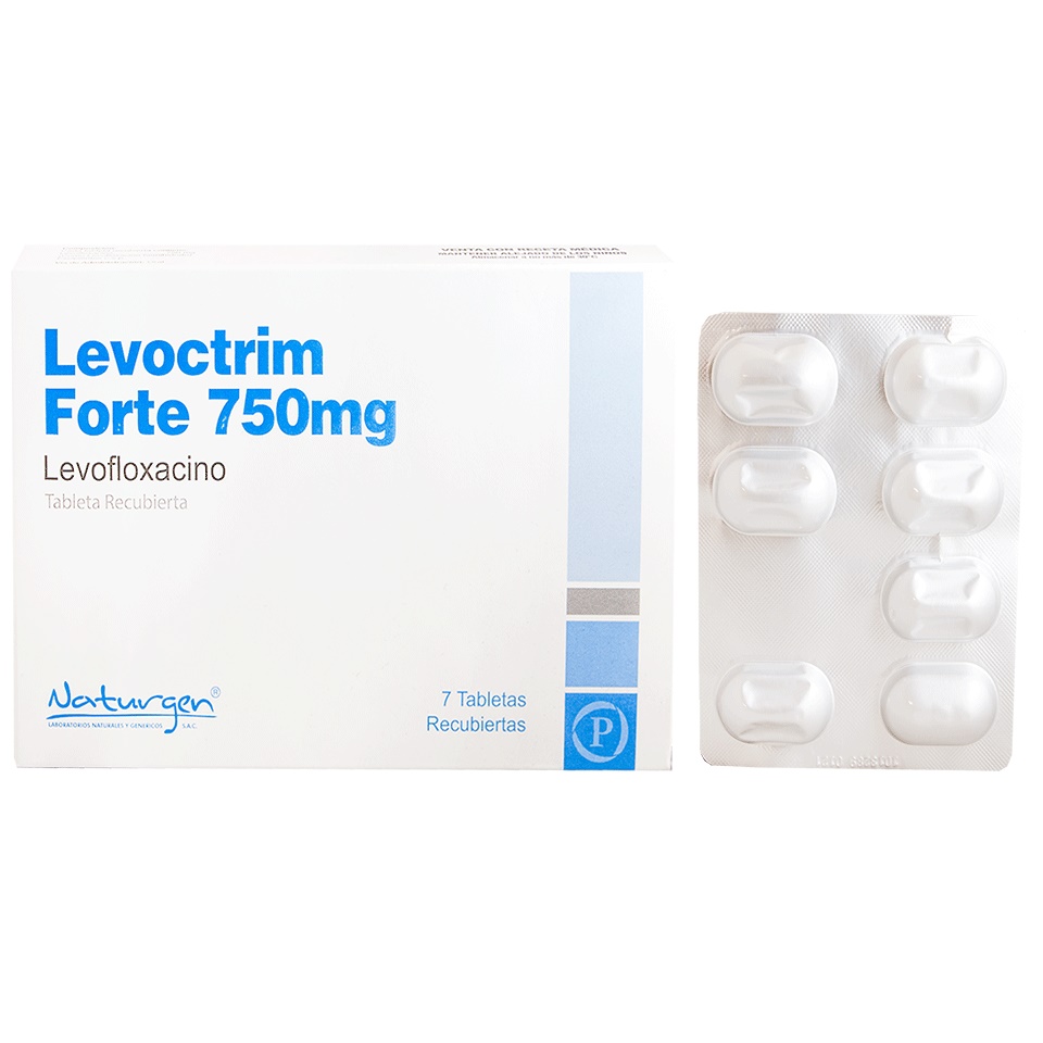 Levoctrim Forte 750mg Tabletas Recubiertas | Inkafarma
