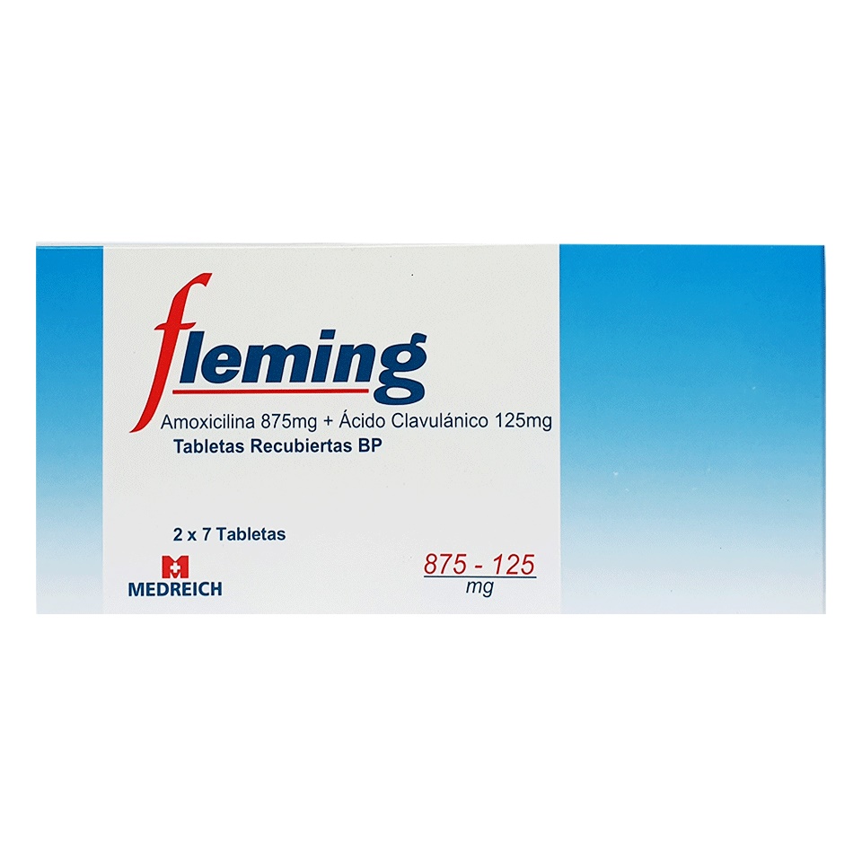 Fleming 875-125mg Tabletas recubiertas | Inkafarma