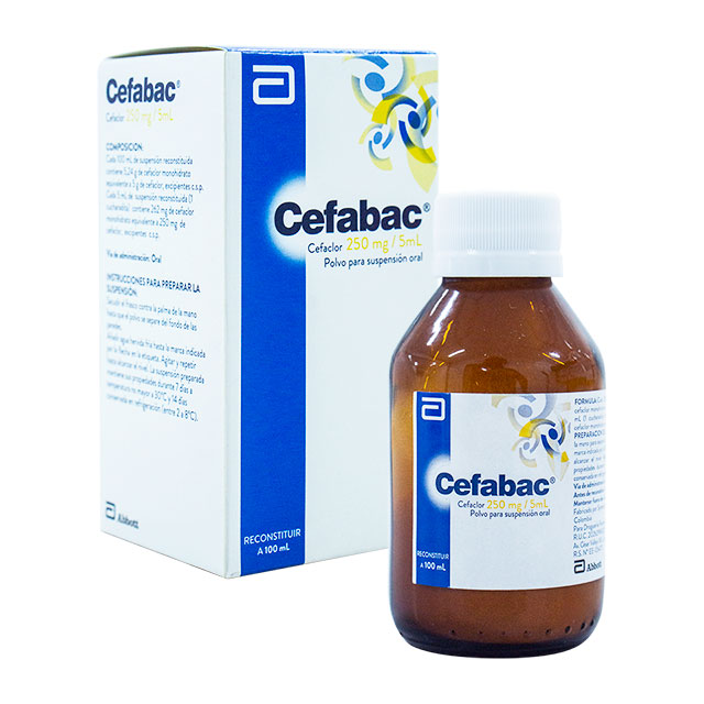 Cefabac 250mg/5ml Polvo para Suspensión Oral - Mifarma