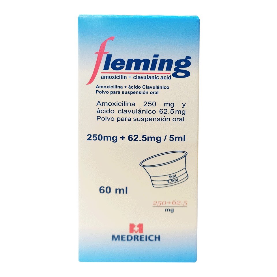 Fleming 250-62.5/5ml Polvo para suspensión | Inkafarma
