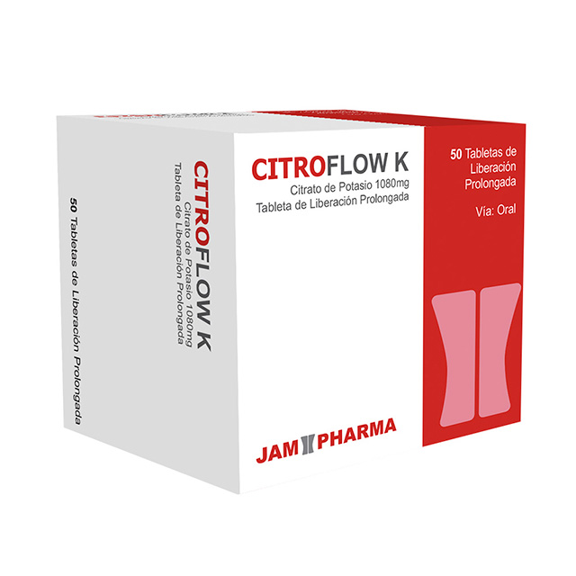 Citroflow K 1080mg Liberación Prolongada - Mifarma