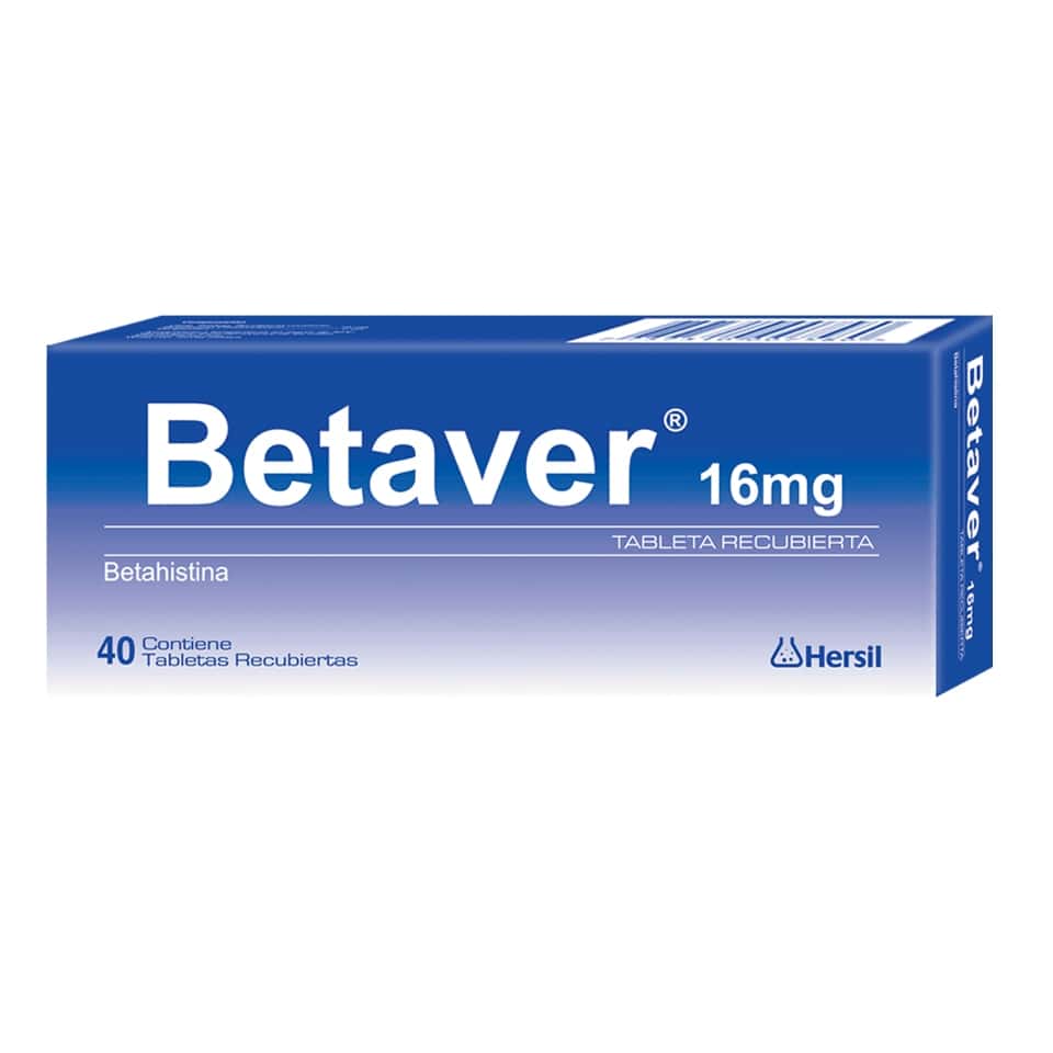 Betaver 16mg Tableta Recubierta | Inkafarma