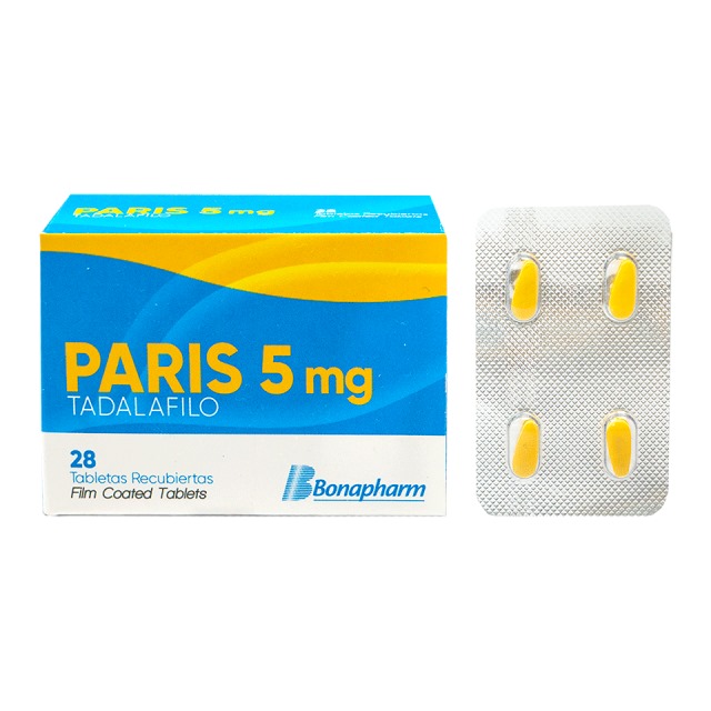 Paris 5mg Tabletas recubiertas - Mifarma