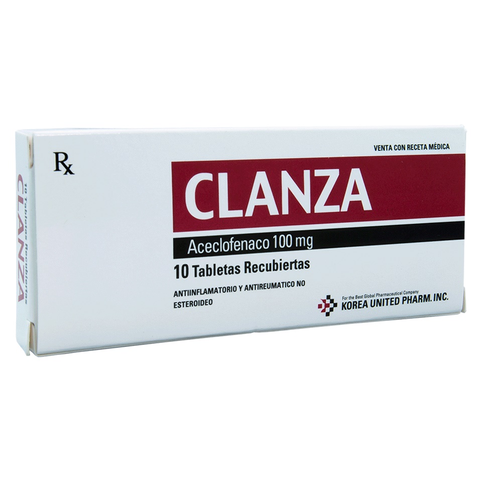 Clanza 100mg Tableta Recubierta | Inkafarma