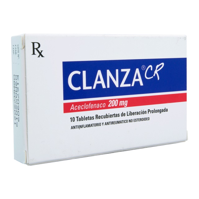 Clanza Cr 200mg Liberación Prolongada - Mifarma