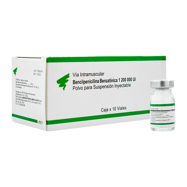 Bencilpenicilina Benzatínica Inyectable - Mifarma
