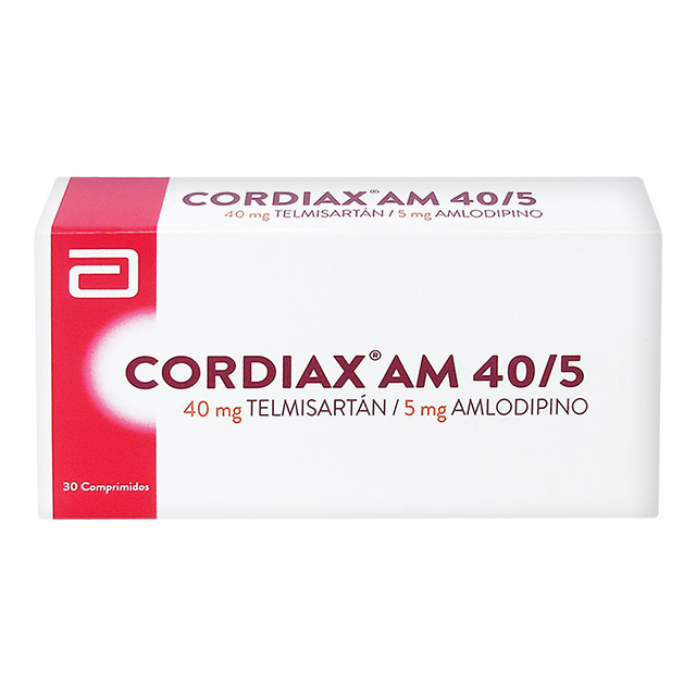 Cordiax 40-5mg Tableta Recubierta - Mifarma