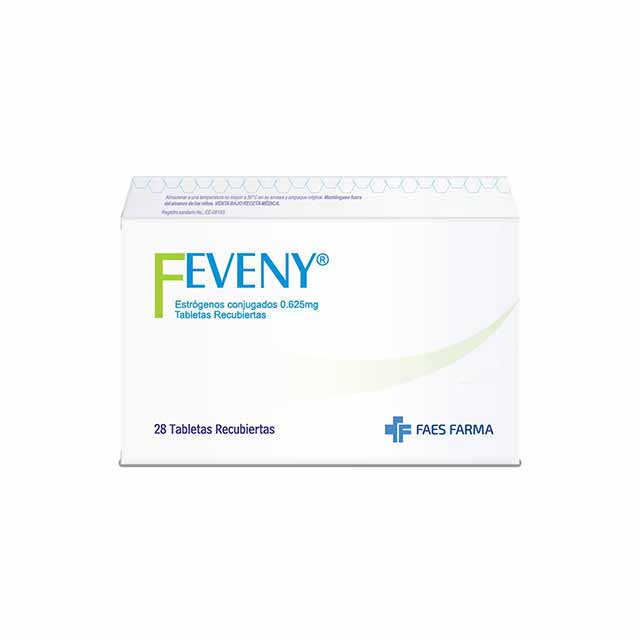 Feveny 0.625 MG Tabletas recubiertas - Mifarma