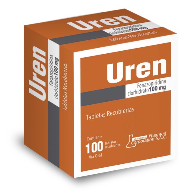 Uren 100mg Tableta recubierta - Mifarma