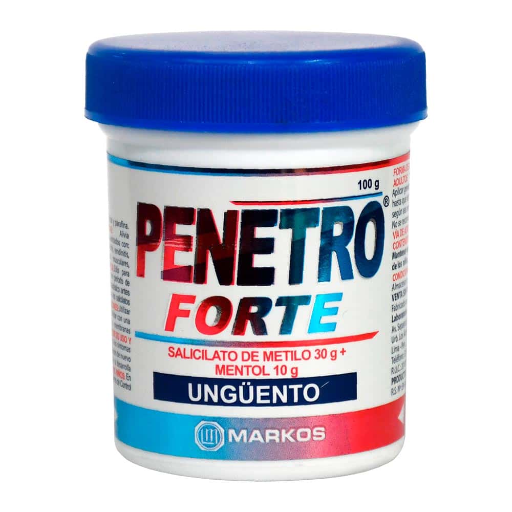Penetro Forte 30g + 10g ungüento | Inkafarma
