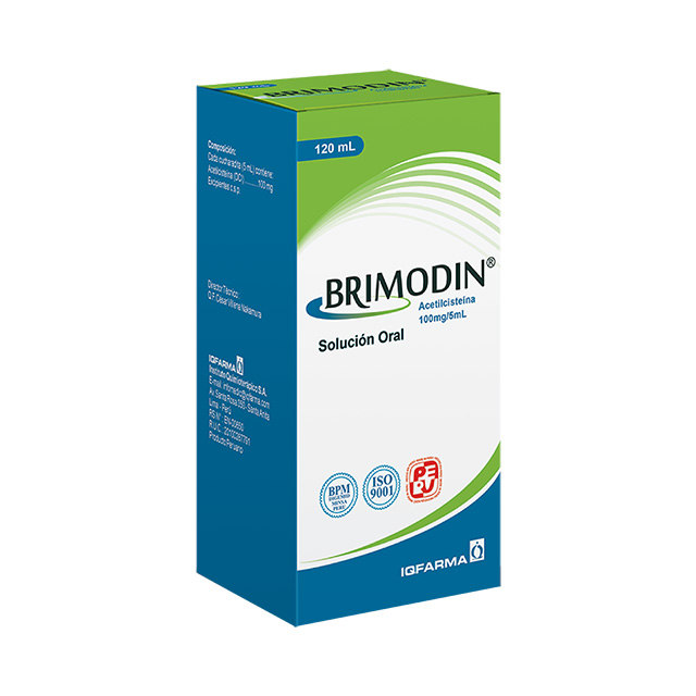 Brimodin 100mg/5ml Solución Oral - Mifarma