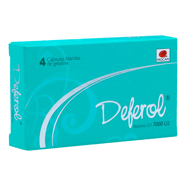 Deferol 7000UI Cápsula blanda - Mifarma
