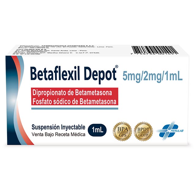 Betaflexil Depot 5mg/2mg/1ml Inyectable - Mifarma