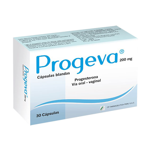 Progeva 200mg Cápsula Blanda - Mifarma