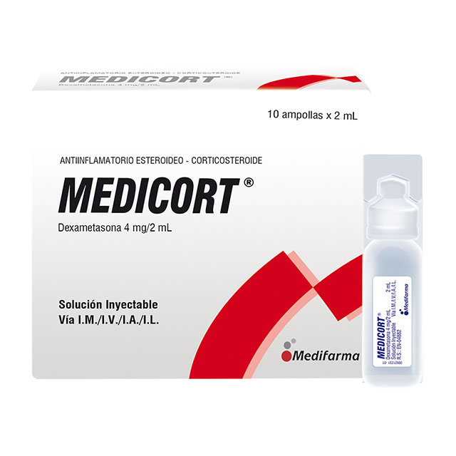 Medicort 4mg/2ml Solución Inyectable - Mifarma
