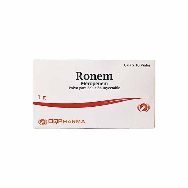 Ronem 1g Polvo para Solución Inyectable - Mifarma