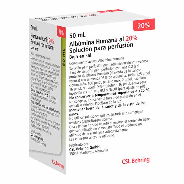 Albumina Humana 20% Solución - Mifarma