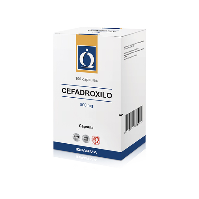 Cefadroxilo 500 mg Cápsula - Mifarma