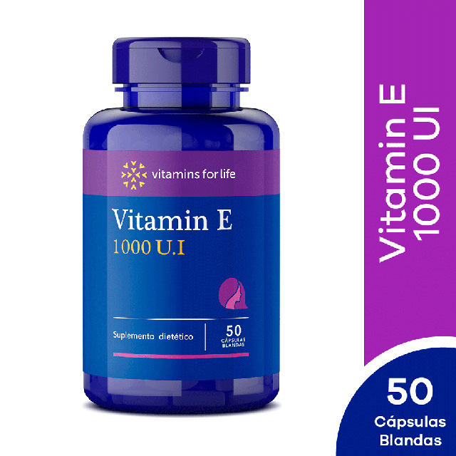 Vitamin E 1000 UI Cápsula blanda - Mifarma