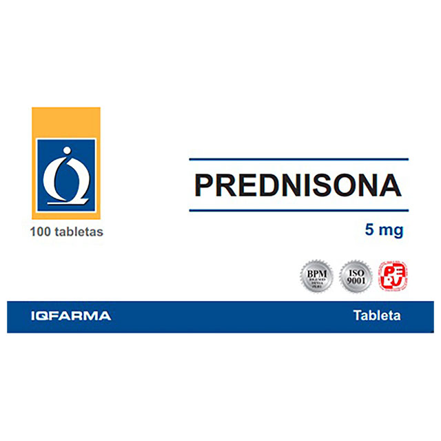 Prednisona 5mg Tableta - Mifarma