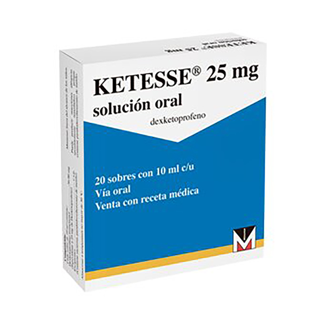 Ketesse 25mg Solución oral - Mifarma
