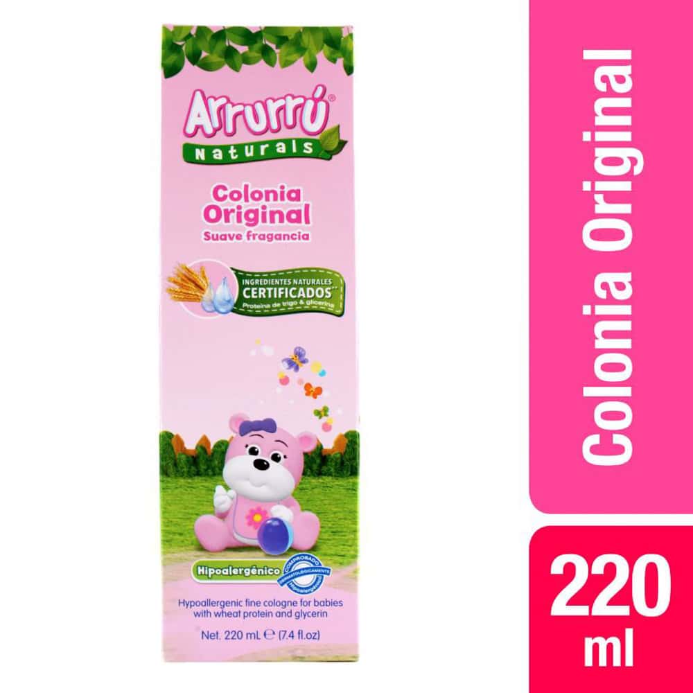 Colonia Original Arrurrú Naturals Rosa 220ml | Inkafarma
