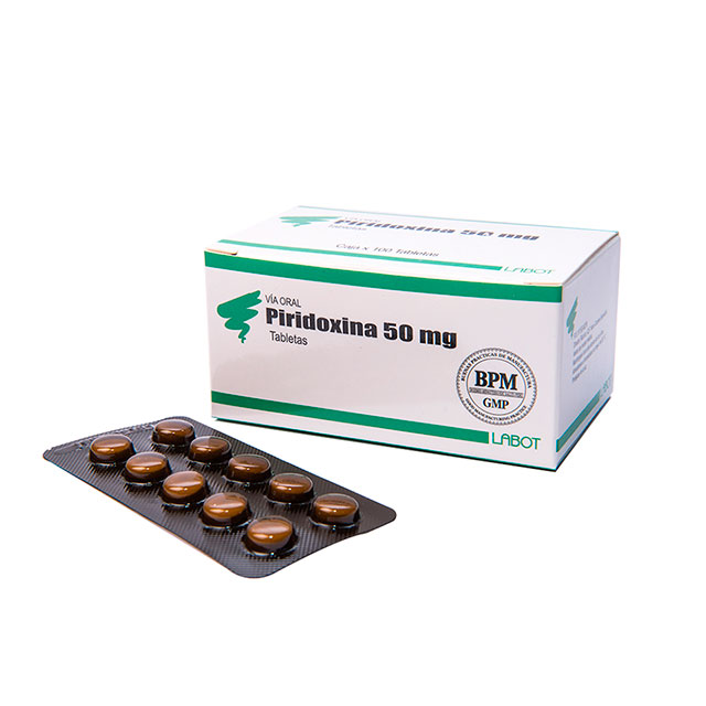 Piridoxina 50 MG Tabletas - Mifarma