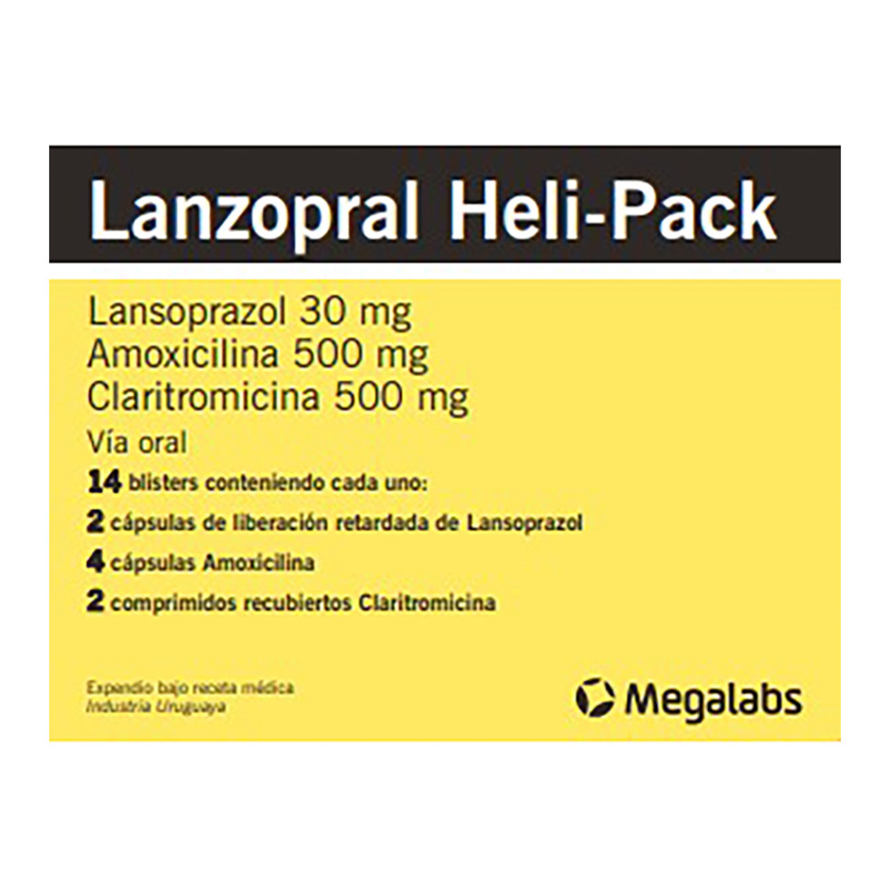 Lanzopral Heli-Pack Cápsula | Inkafarma