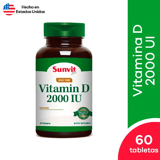 Sunvit Vitamin D 2000 IU Tableta - Mifarma
