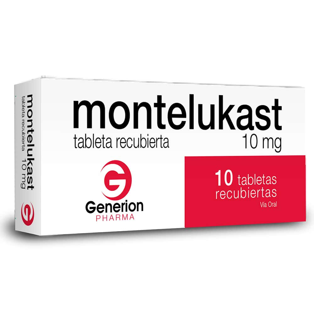 Montelukast 10mg Tableta recubierta | Inkafarma