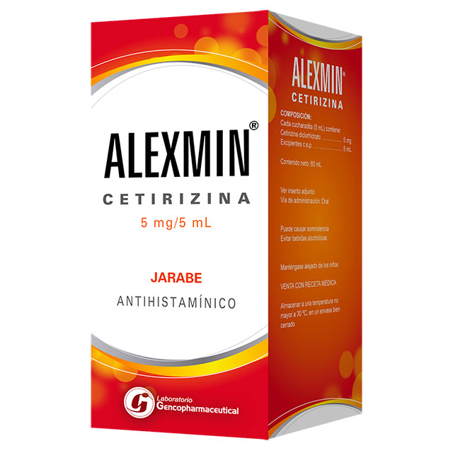 Alexmin 5mg/5mL Jarabe - Mifarma