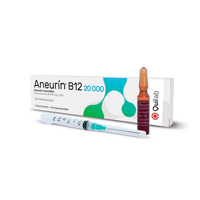 Aneurin B12 20000 Soluci n Inyectable Mifarma Aneurin B12 20000 Soluci n Inyectable Mifarma