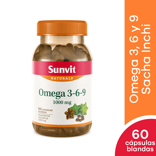 Sunvit Nat Omega 3 1000mg Cápsulas - Mifarma