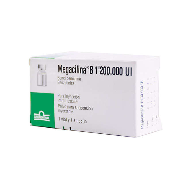 Megacilina B 1200 000 UIsuspensión inyectable - Mifarma