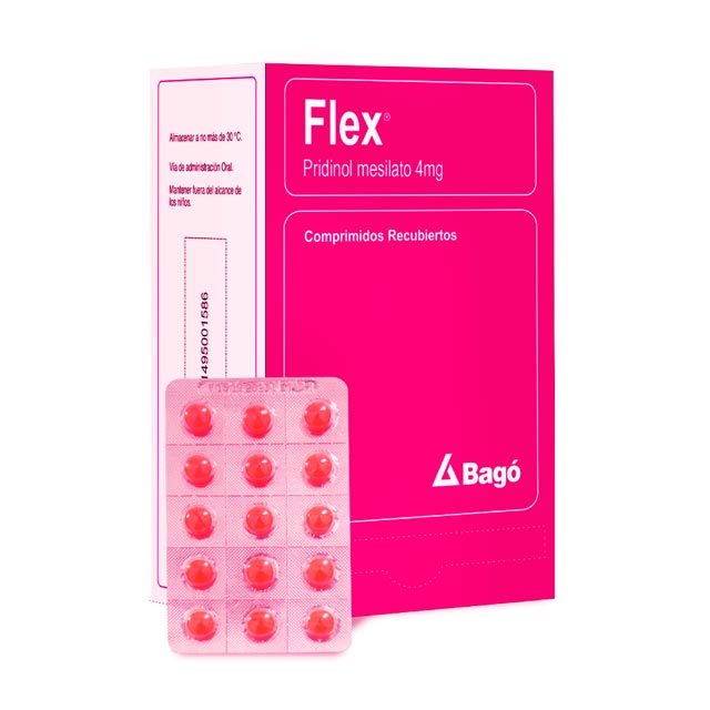 Flex 4mg Comprimido recubierto - Mifarma
