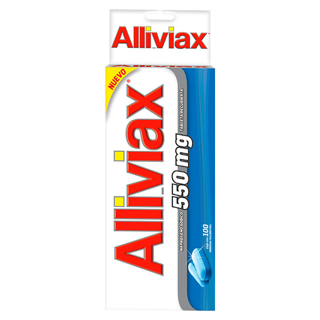 Alliviax 550mg Tableta recubierta - Mifarma