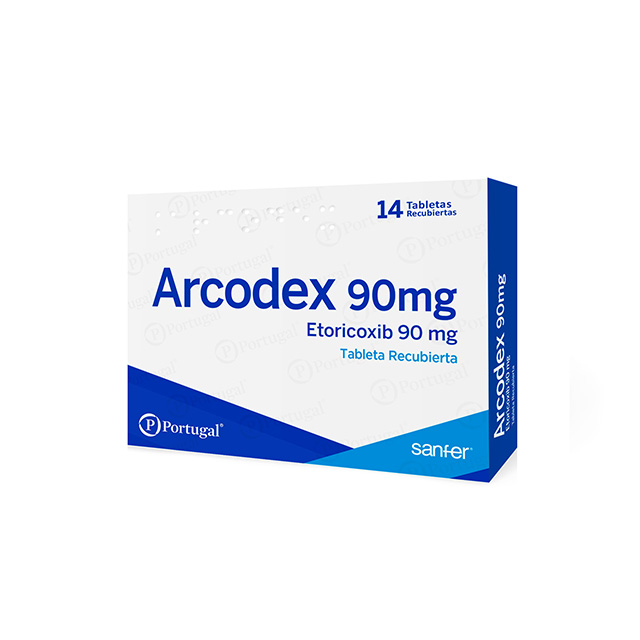 Arcodex 90mg Tableta recubierta - Mifarma