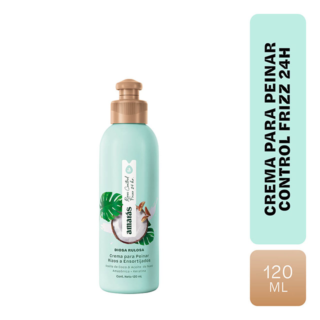 Crema Peinar Amarás Rizos Control Frizz 24 Horas - Mifarma