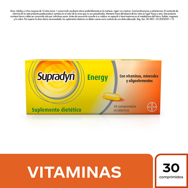 Supradyn Energy Comprimido recubierto - Mifarma