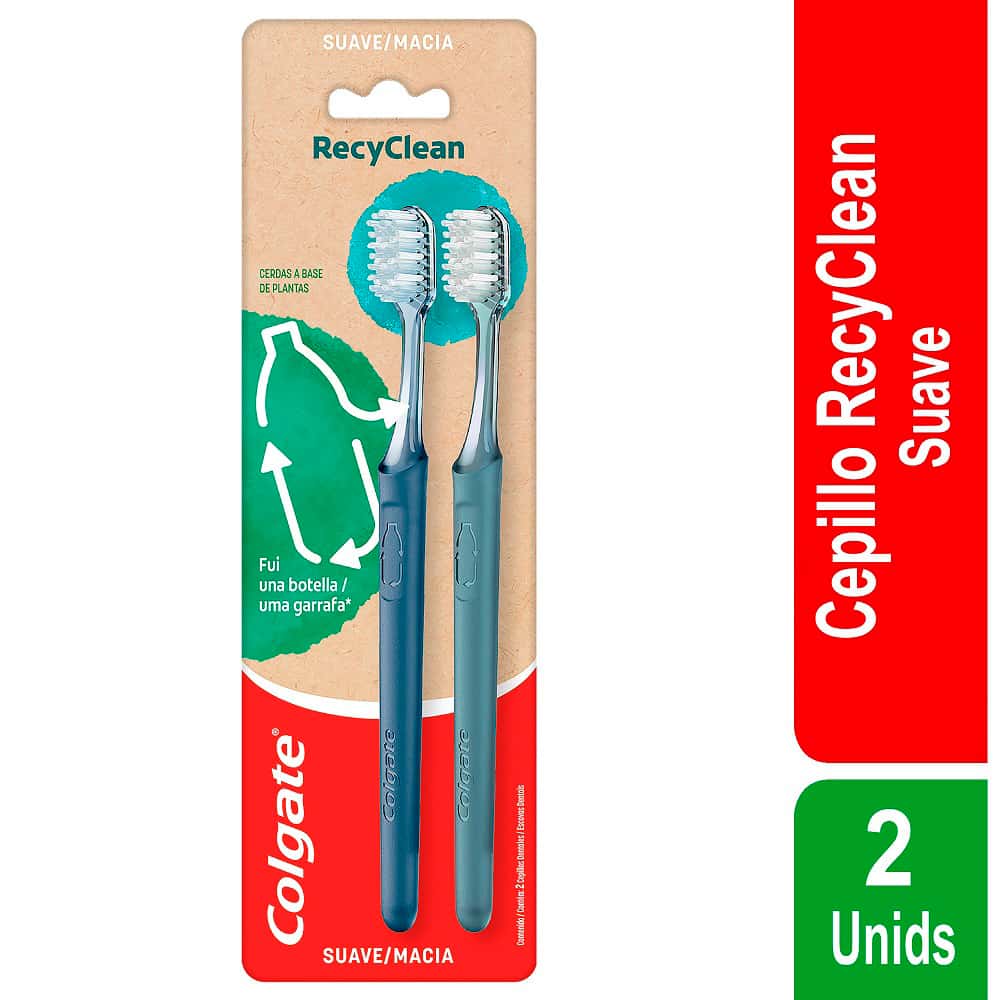 Cepillo Dental Colgate Recyclean Suave | Inkafarma