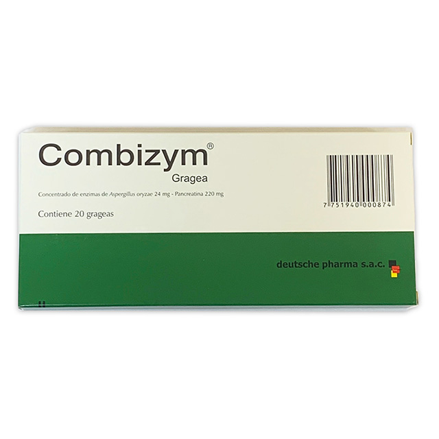 Combizym 24mg+220mg Gragea - Mifarma