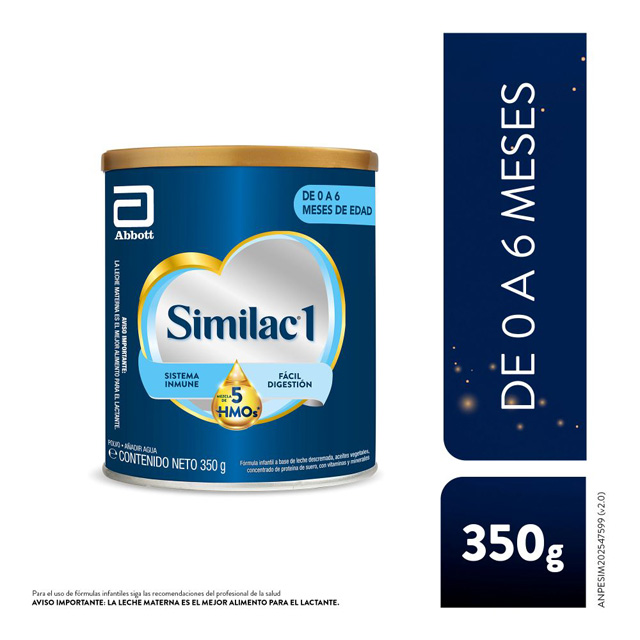 Similac 1 con mezcla de 5HMOs 350g - Mifarma