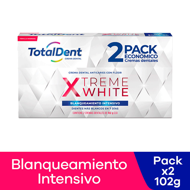 Crema Dental Totaldent Xtreme White - Mifarma