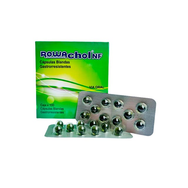 Rowachol NF Cápsula blanda Gastrorresistente - Mifarma