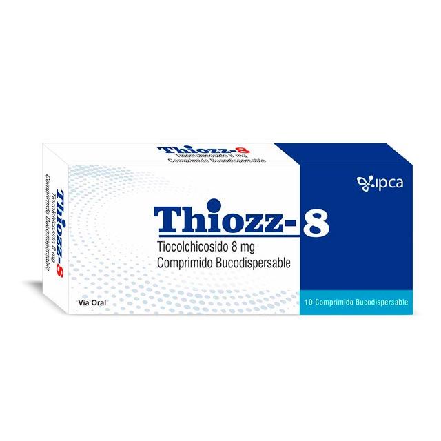 Thiozz-8 8mg Comprimido bucodispensable - Mifarma