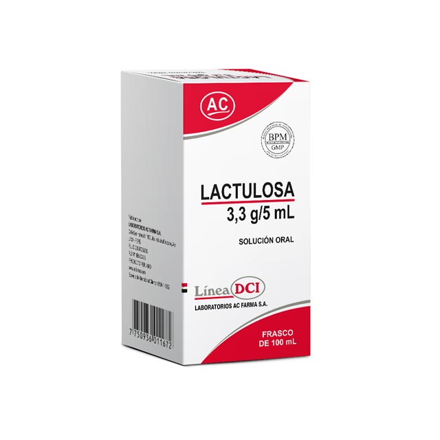 Lactulosa 3.3g / 5ml Solución Oral - Mifarma