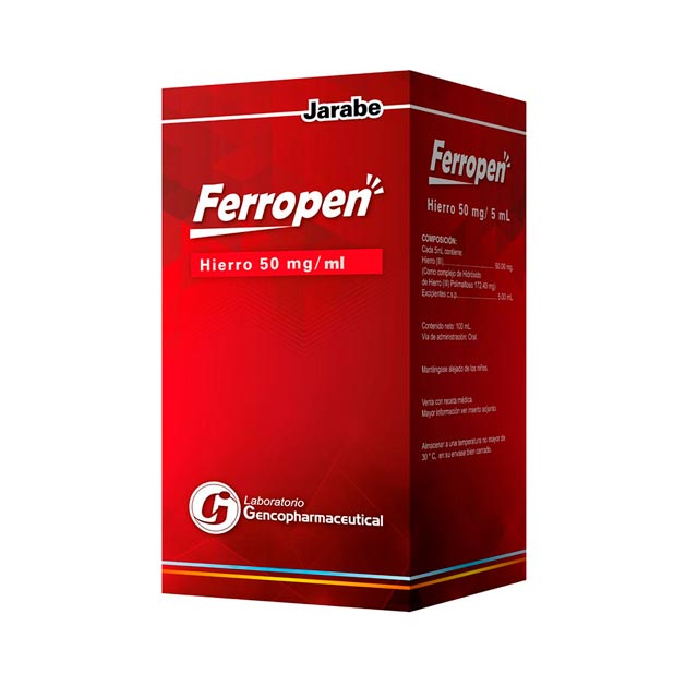 Ferropen 50mg / ml Solución Oral - Mifarma