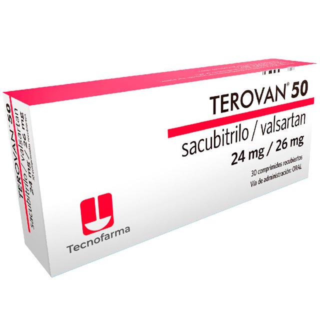 Terovan 50 24mg/26mg Comprimido recubiertos - Mifarma