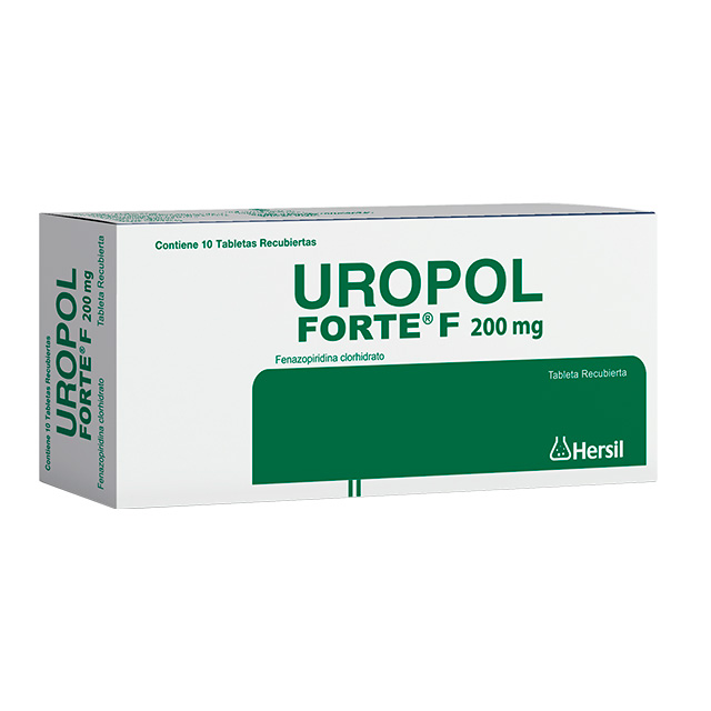Uropol Forte F 200mg Tableta Recubierta - Mifarma